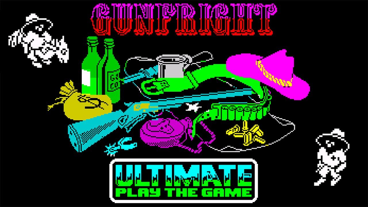 Gunfright. ZX Spectrum. Прохождение - YouTube