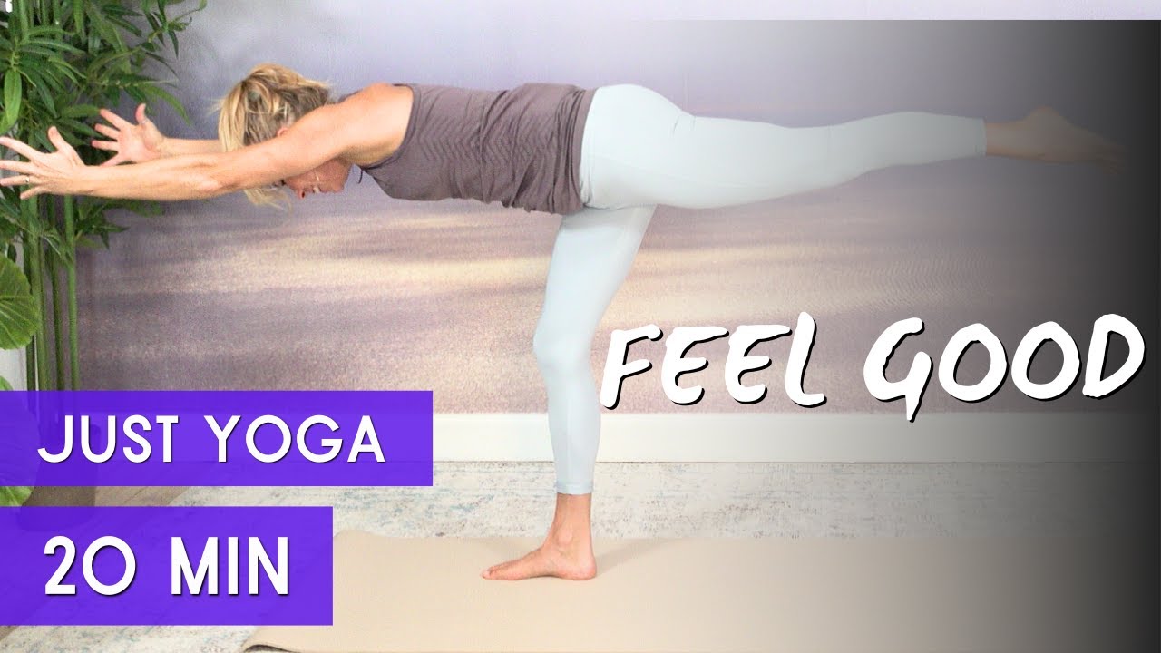 20 Minute Feel Amazing Flow. Intermediate Full Body Flow - YouTube