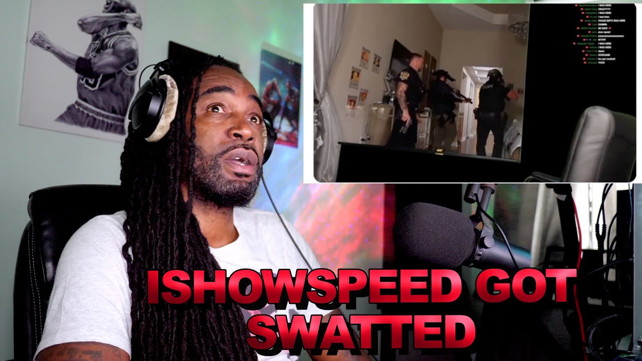 ISHOWSPEED GOT SWATTED IN HIS NEW HOME - YouTube