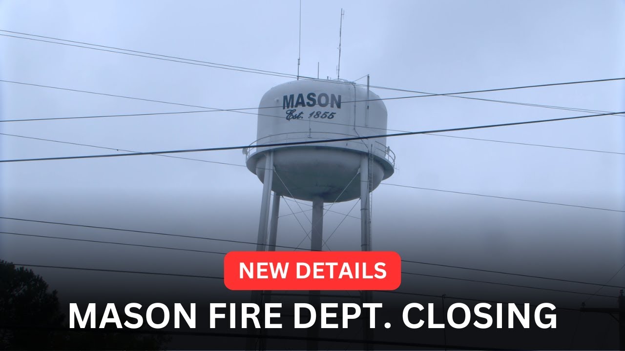Mason, Tenn. closes fire department - YouTube