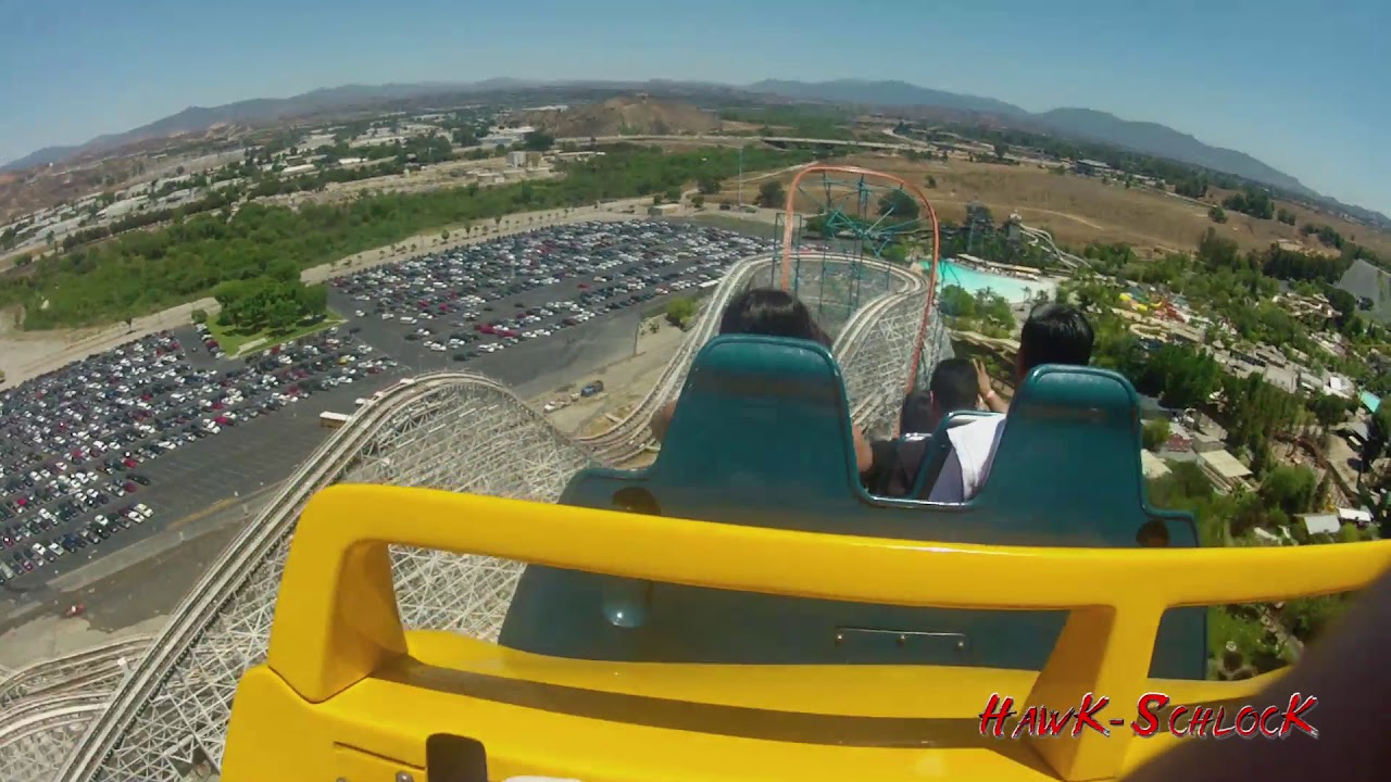 Goliath - Ride POV from Six Flags Magic Mountain - YouTube