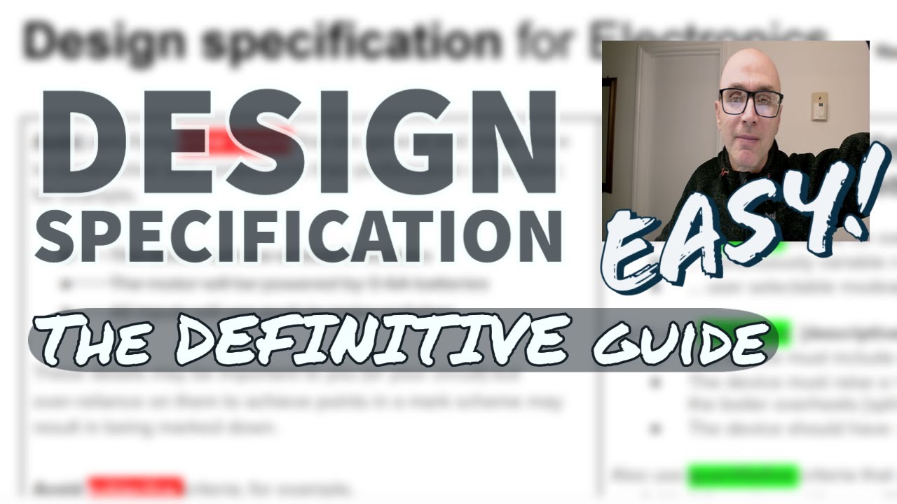 COMPLETE GUIDE How To Write A Design Specification For GCSE And GCE complete-guide-how-to-write-a-design-specification-for-gcse-and-gce