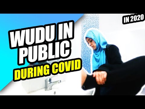 HOW TO DO WUDU IN PUBLIC WASHROOMS FOR PRAYING IN PUBLIC 2020 | Bliifee