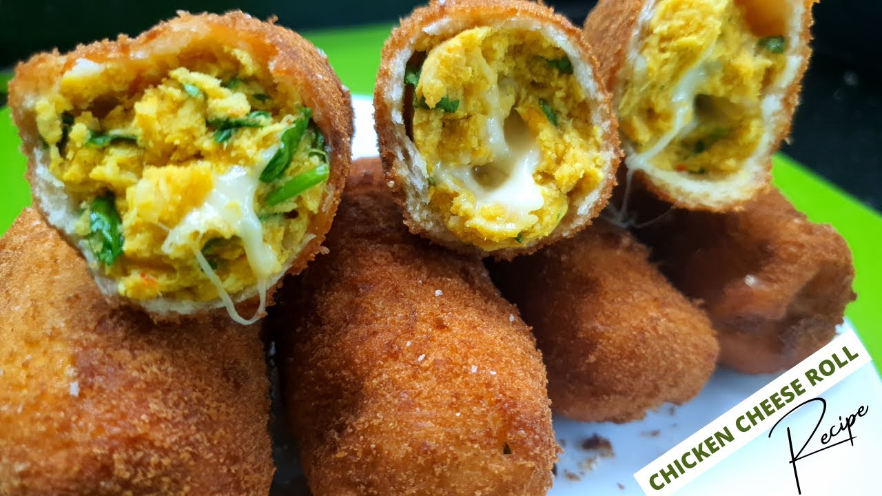 Chicken chesse Roll | Ramadan recipe| snacks/by Nurej Kitchen - YouTube