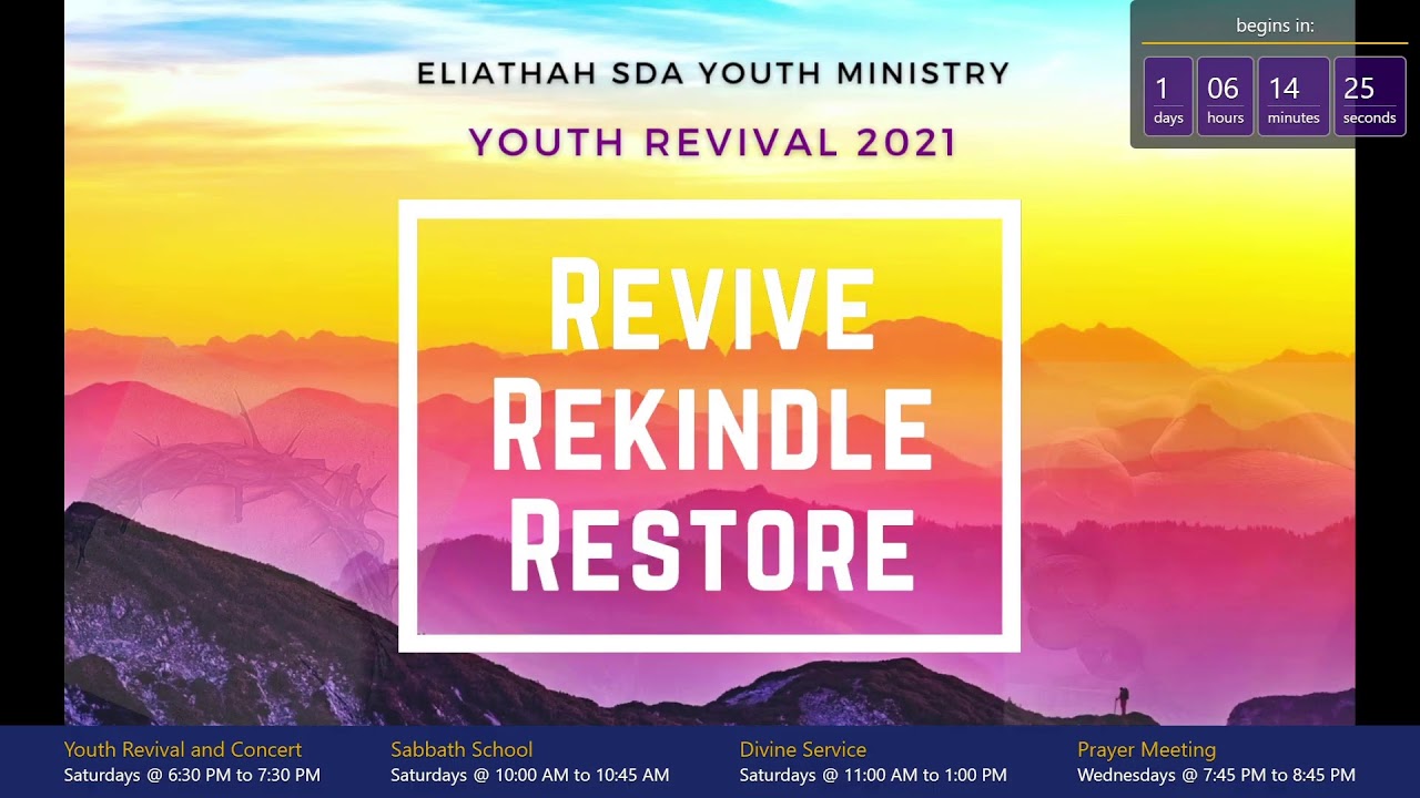 Youth Revival 2021 - Sabbath Services - August 7th, 2021 - YouTube