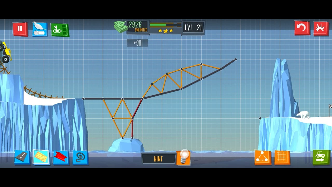 Build A Bridge - Level 21 Game Xây Cầu - YouTube