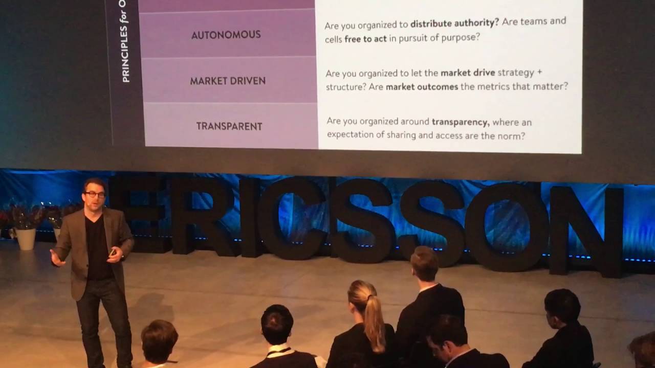 Aaron Dignan on trust based organizations - YouTube