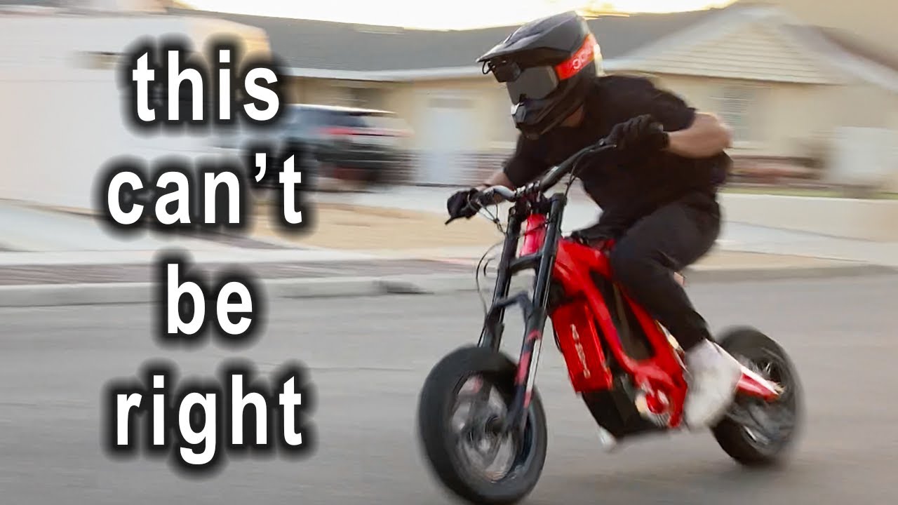 The World's Most Powerful E-Bike is SLOW - YouTube