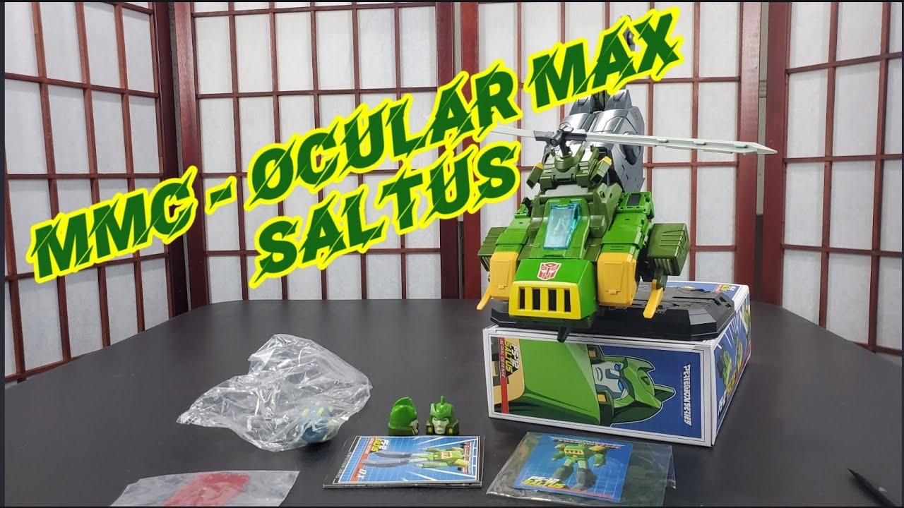 MMC - Ocular Max - PS-12 Saltus (Masterpiece Springer) - YouTube