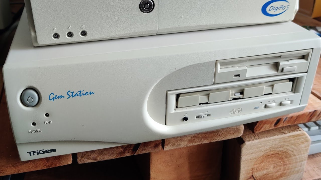 Oh no it's another broken PC from eBay! | TriGem GemStation Pentium 200 ...