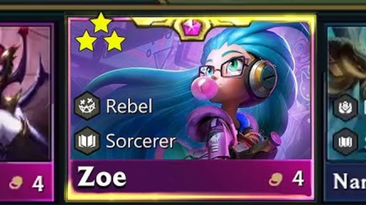 8 Sorcerer Zoe 0 Mana ?⭐⭐⭐ | TFT SET 13 Arcane - YouTube