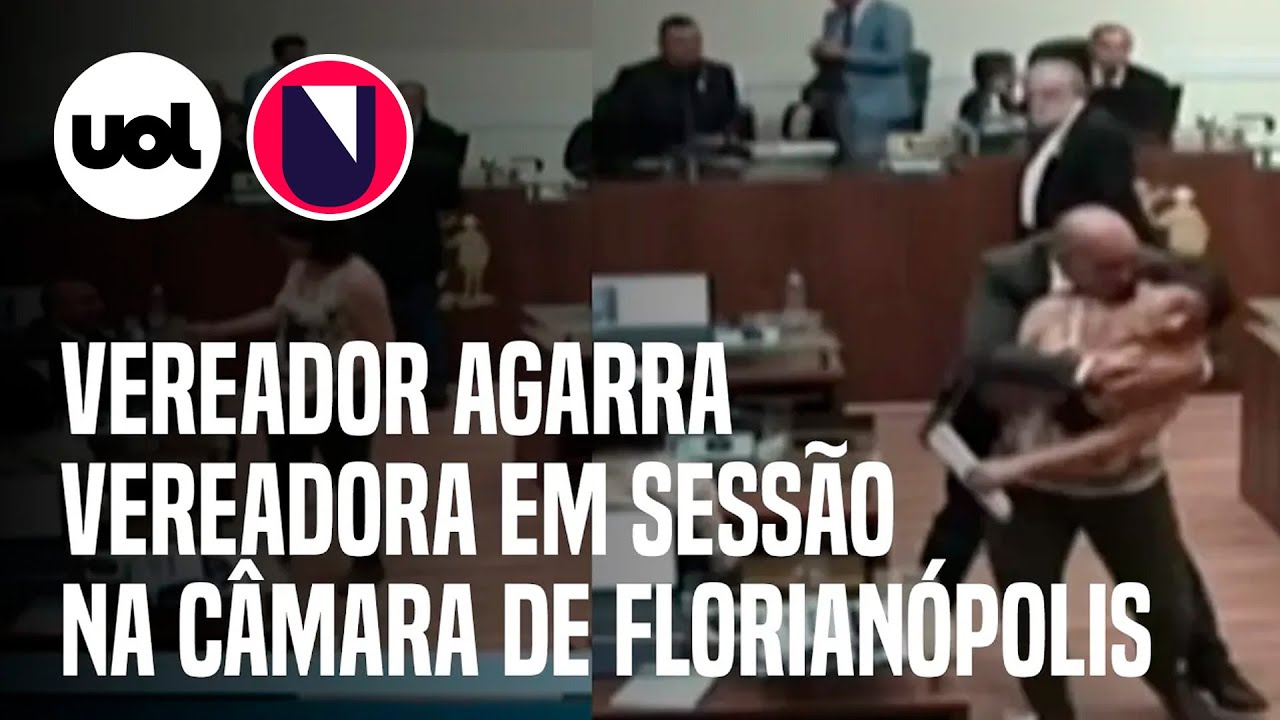 Vereador Agarra Vereadora Em Sessão Na Câmara De Florianópolis Vídeo