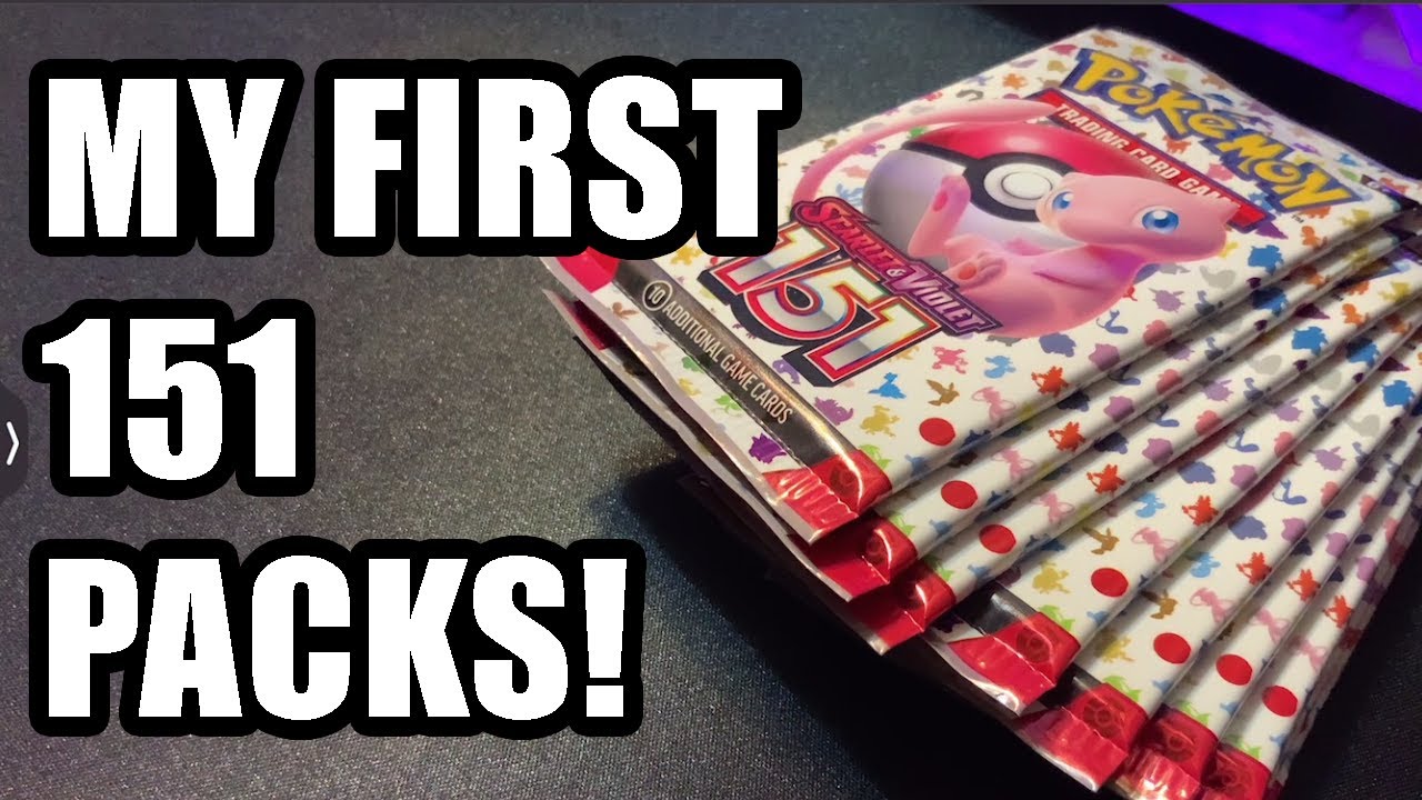 My First Pokemon 151 Pack Opening Experience EXCEEDS Expectations ...