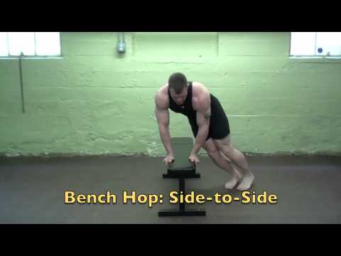 Bench Hop: Side-to-Side www.chadwaterbury.com - YouTube