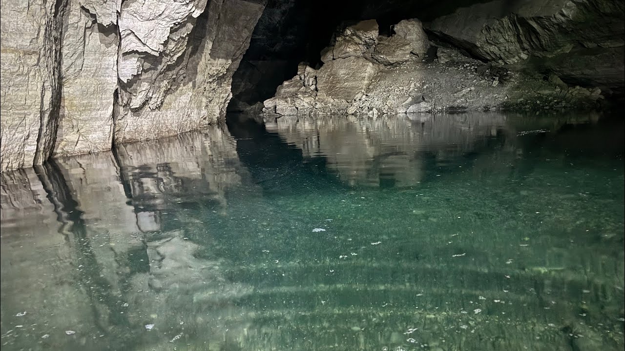 A visit to Köw-Ata - Underground Cave Lake in Turkmenistan - YouTube