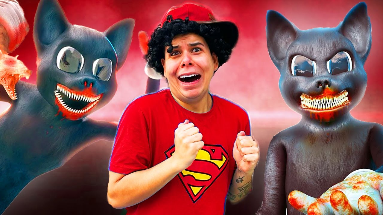 *JAMAIS* DESAFIE O CARTOON CAT!!!! | CARTOON CAT NA VIDA REAL - YouTube