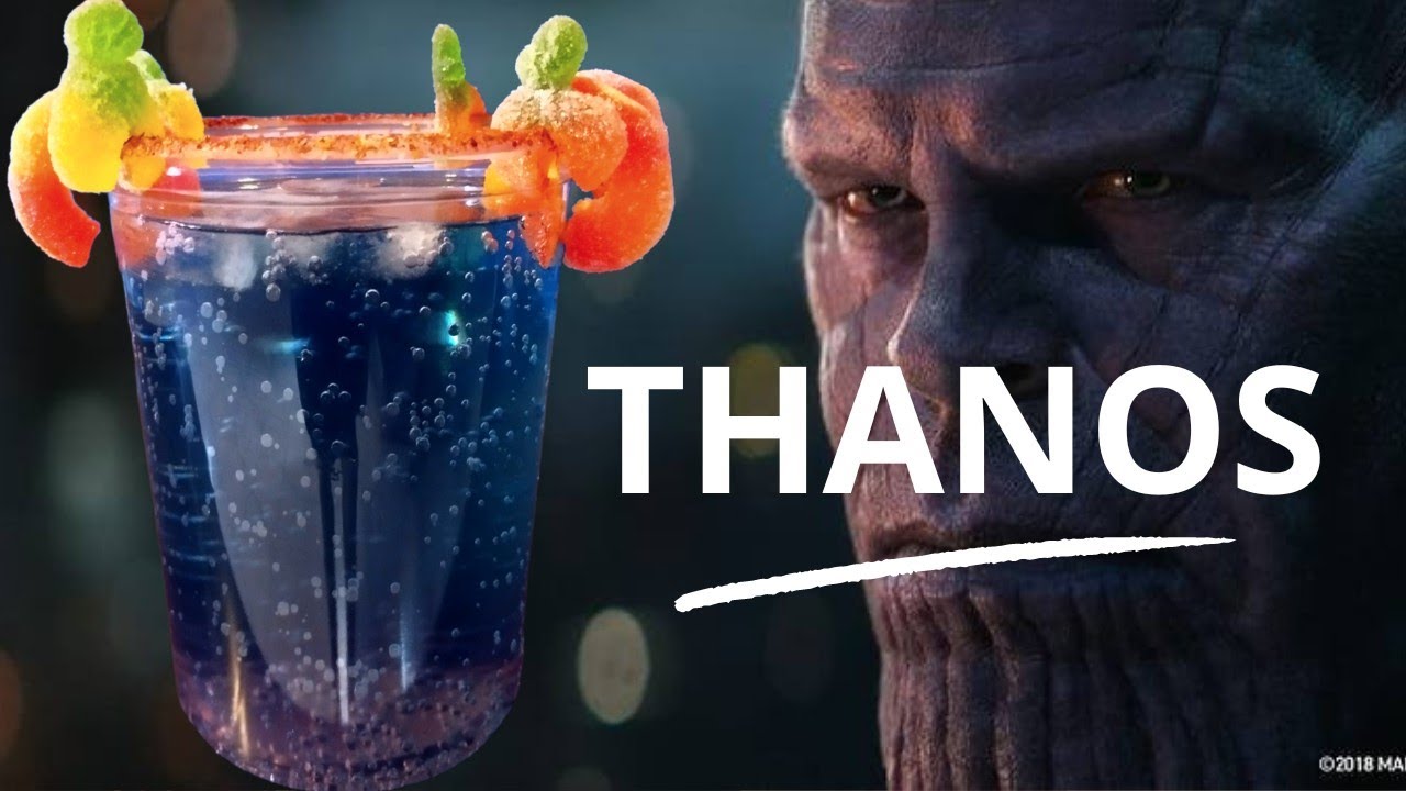 THE THANOS🔵🟣|Cómo hacer bebidas preparadas con vodka FÁCIL para VENDER ...