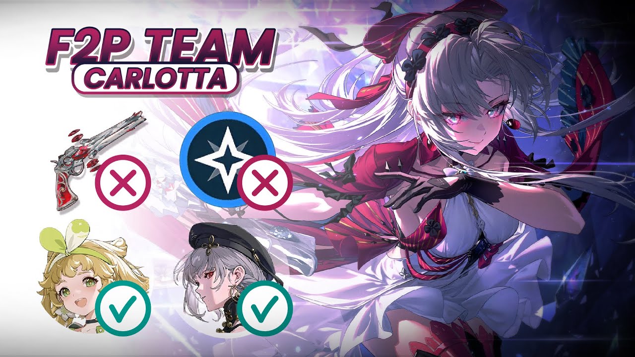 Carlotta Team F2P I 2.0 TOA I Wuthering Waves - YouTube