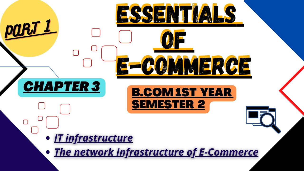 Internet and E-commerce chap 3 Essentials of E-commerce B.com 1st year ...