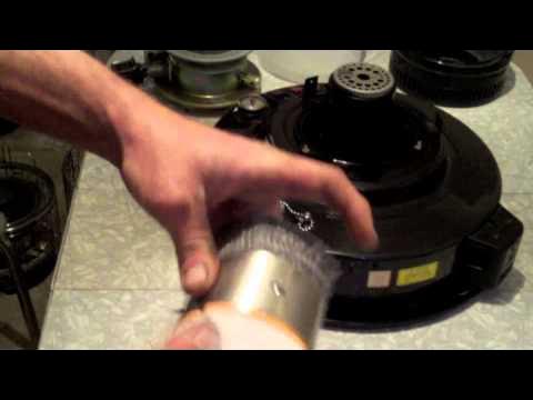 Toyostove Double Clean Kerosene heater, How to Replace the wick. - YouTube