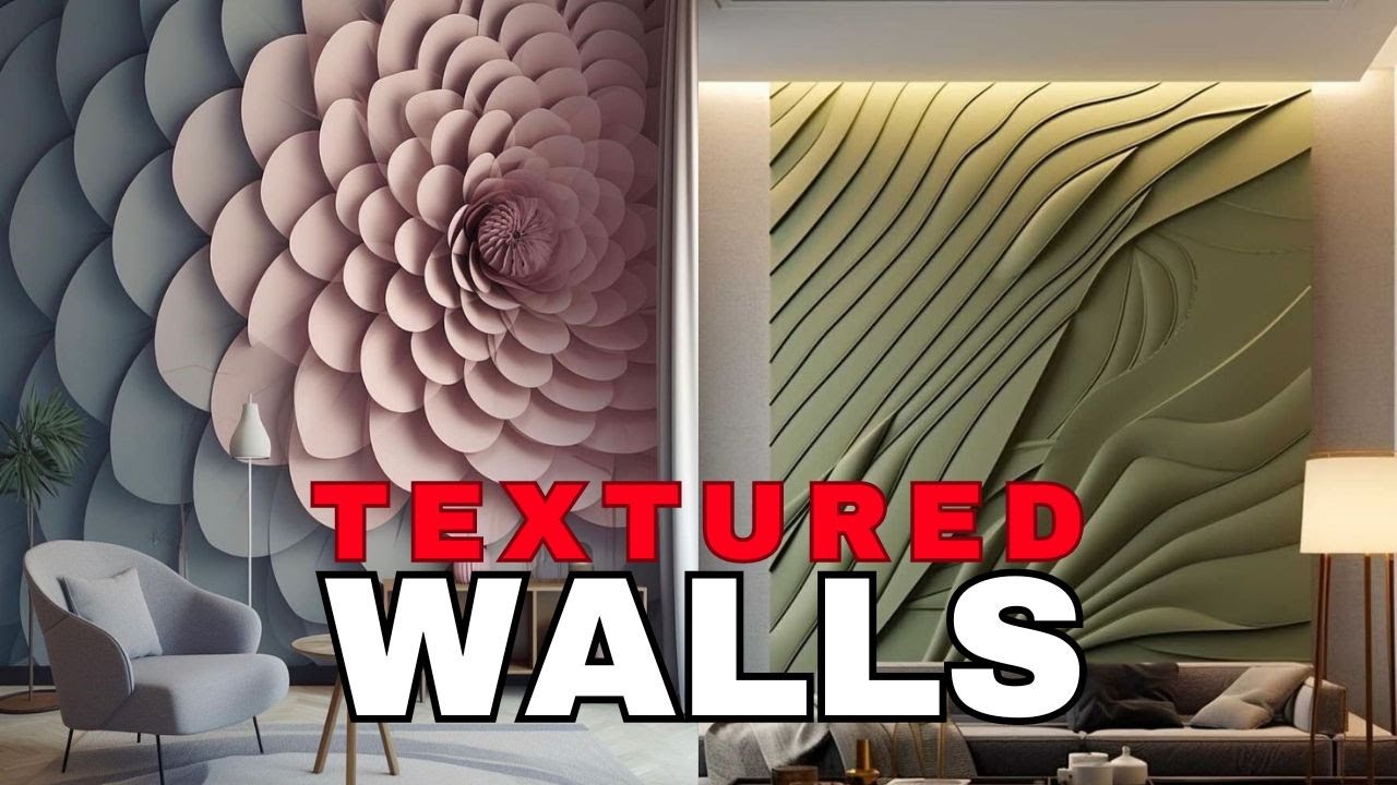 Textured Wall Ideas That Will Transform Your Space - YouTube