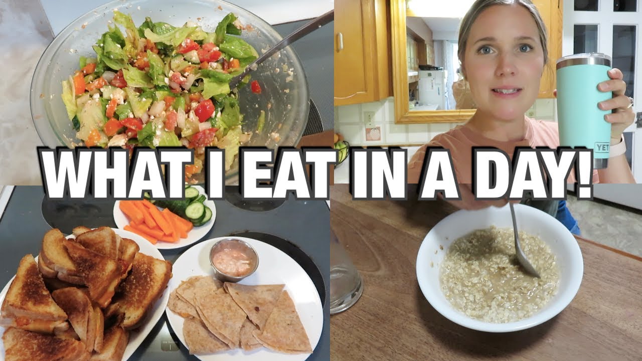 FULL DAY OF FOOD! | WHAT WE EAT ALL DAY - YouTube