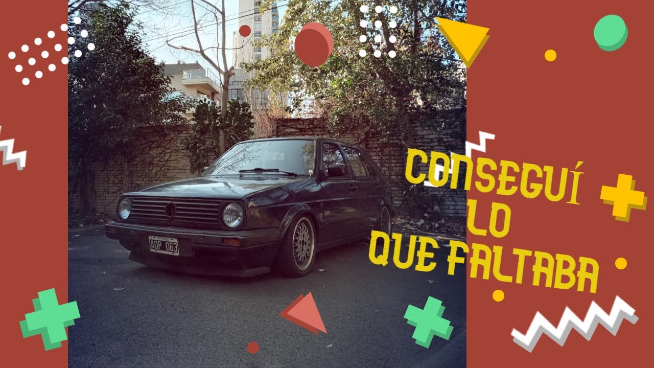 Lip delantero nuevo para mi Golf Mk2 - YouTube