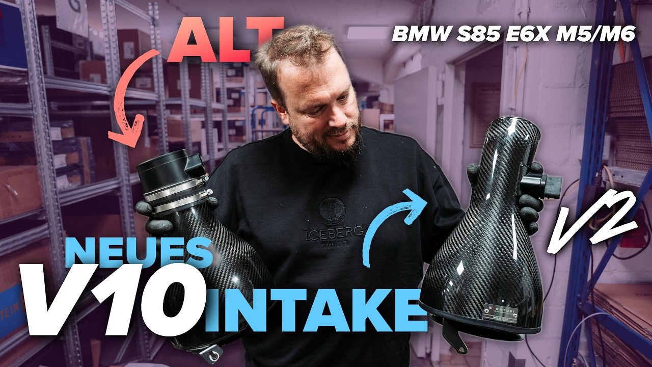 EVENTURI V2 Intake für BMW M5/M6 E6X V10!! | + RAW SOUND - YouTube
