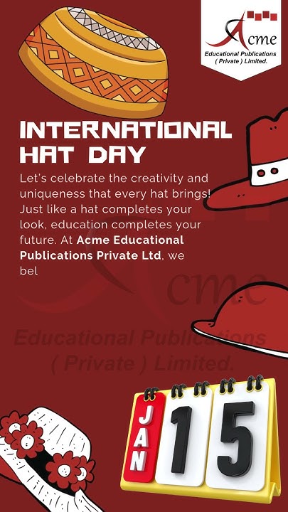 International Hat Day Celebration - YouTube