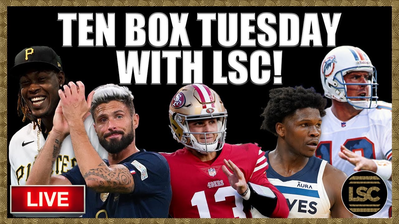 Ten Box Tuesday Group Breaks and Personals w/ LSC! - YouTube