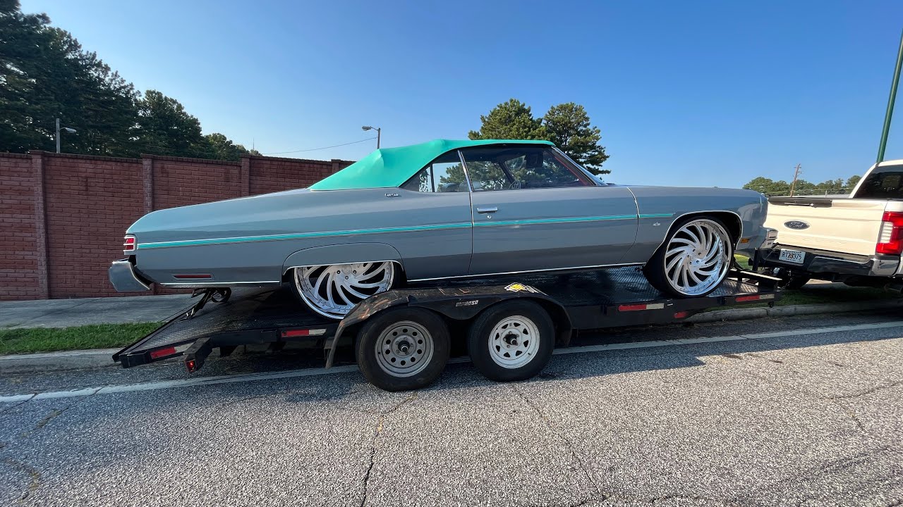 1975 Caprice Classic Vert on 26” Corleone Forged Wheels - YouTube