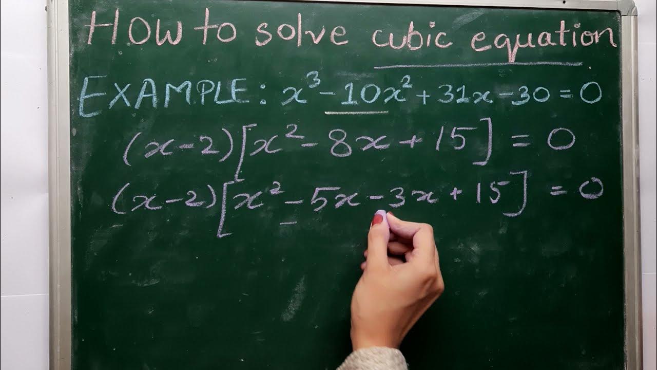 Solving Difficult Cubic Equation With Example x 3 10x 2 31x 30 0 solving-difficult-cubic-equation-with-example-x-3-10x-2-31x-30-0