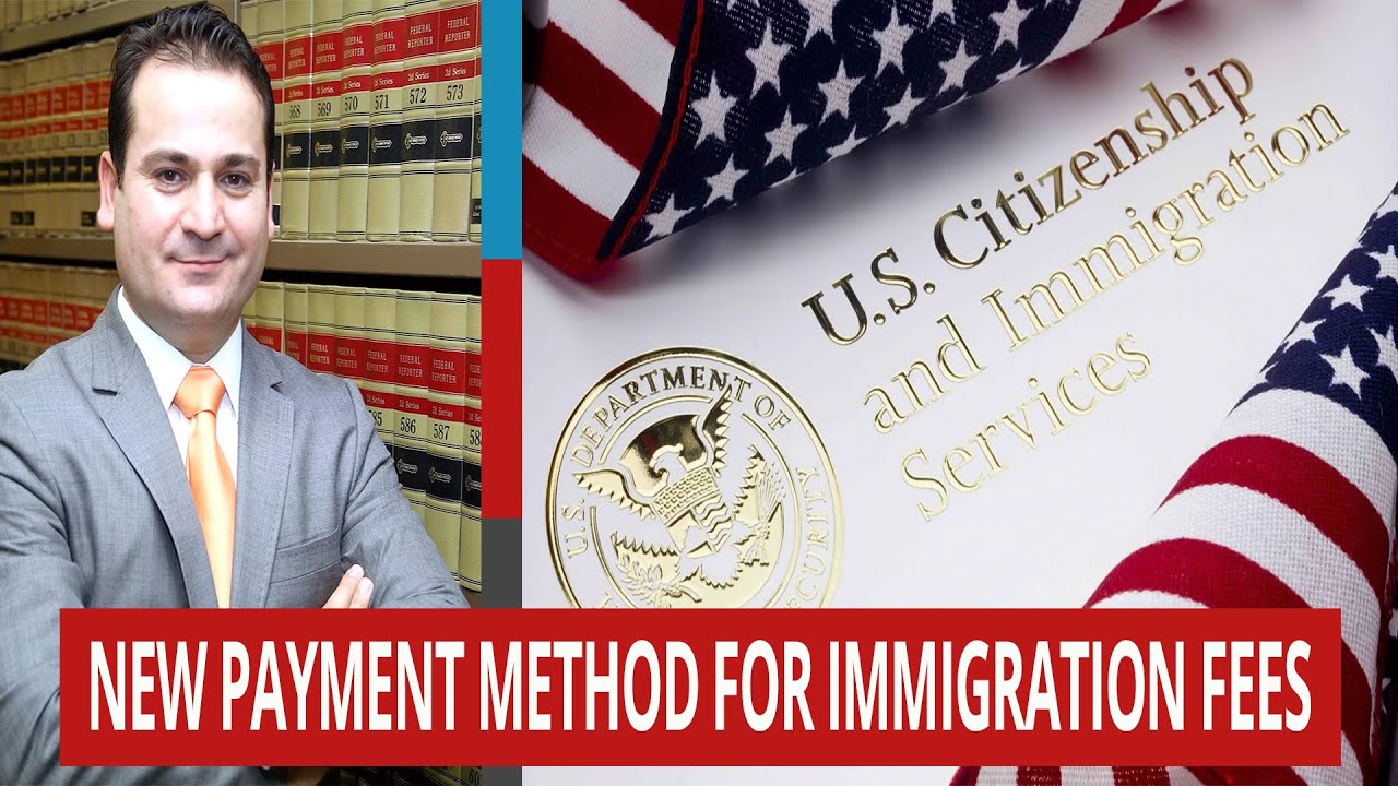 USCIS INTRODUCES ACH PAYMENT FOR IMMIGRATION FEES - YouTube