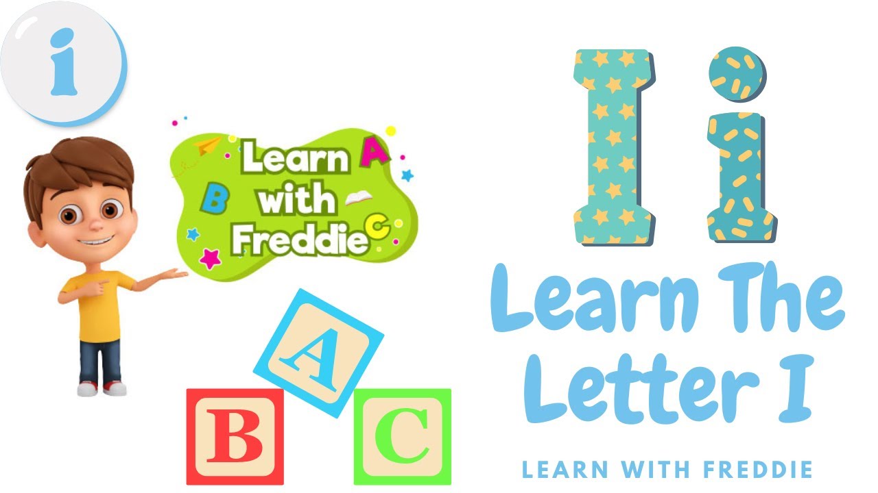 Learn the Letter I with Freddie - Fun Baby and Infant Sensory Video ...
