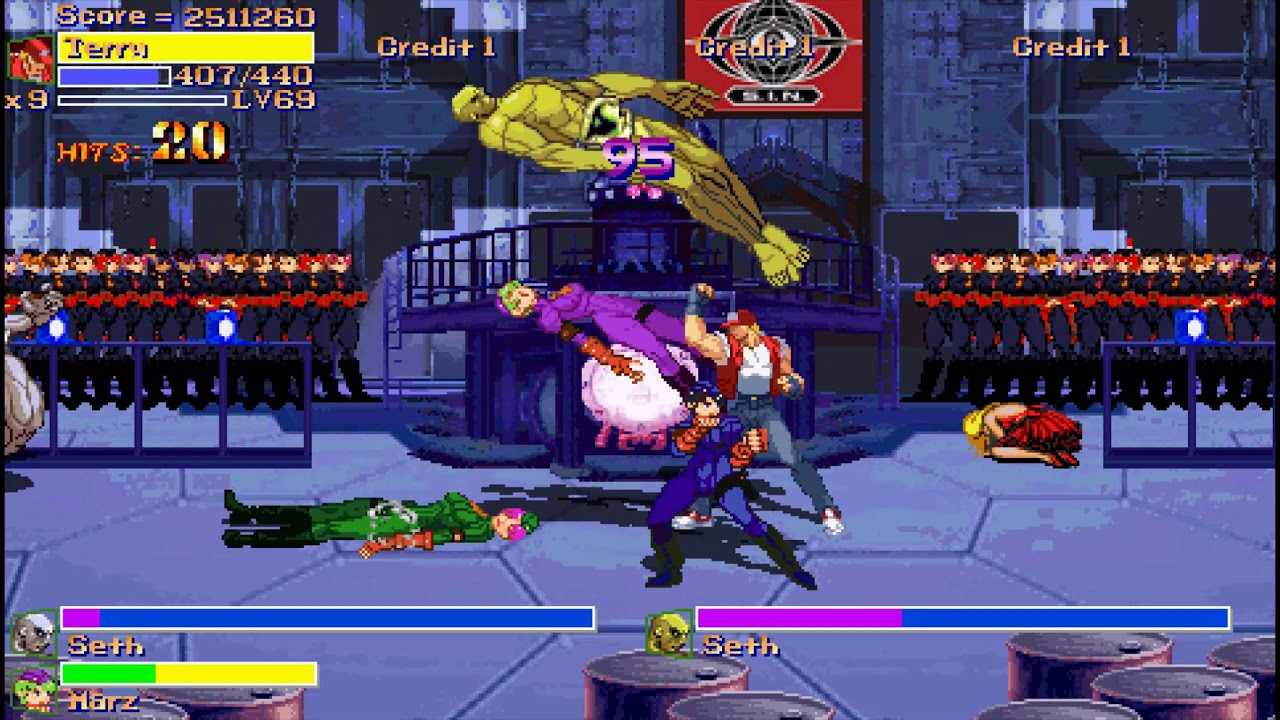 Final Fight LNS Ultimate MUSOU complete play Terry Bogard Part2 - YouTube