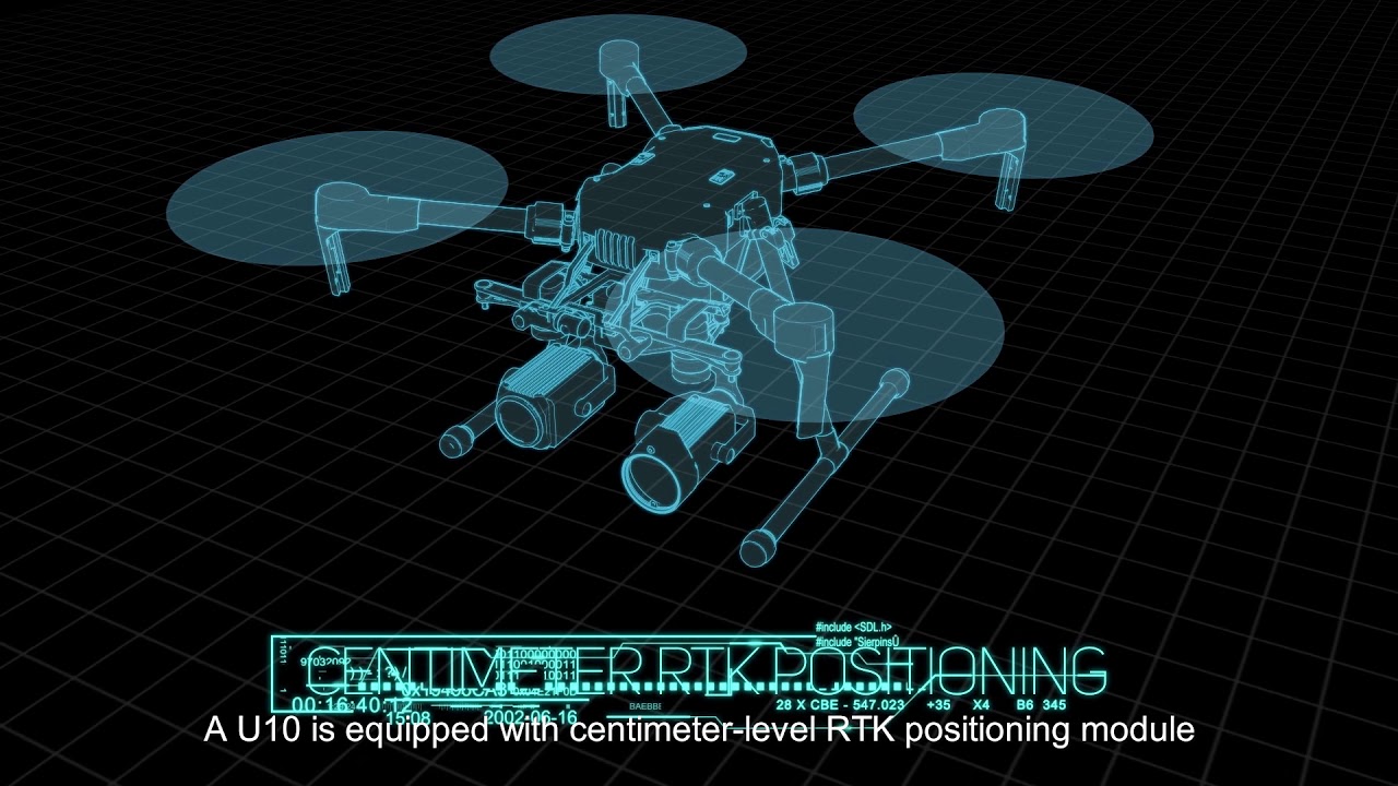 DJI U10 Methane Gas Drone Detector - YouTube