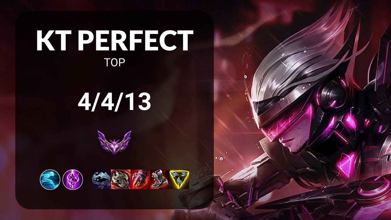 KT PerfecT Fiora vs Olaf TOP - KR MASTER Patch 14.19 - YouTube