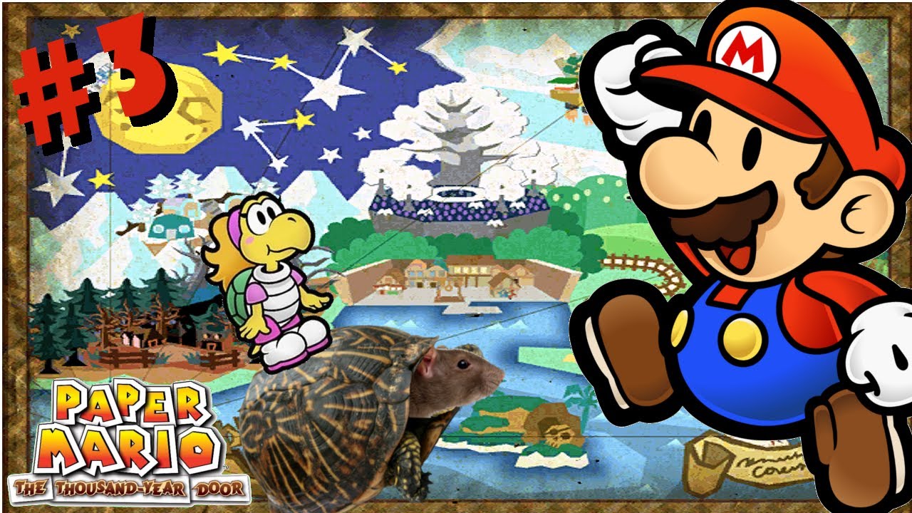 MOUSE TURTLE-Paper Mario TTYD CHALLENGE Edition (Part 3) - YouTube