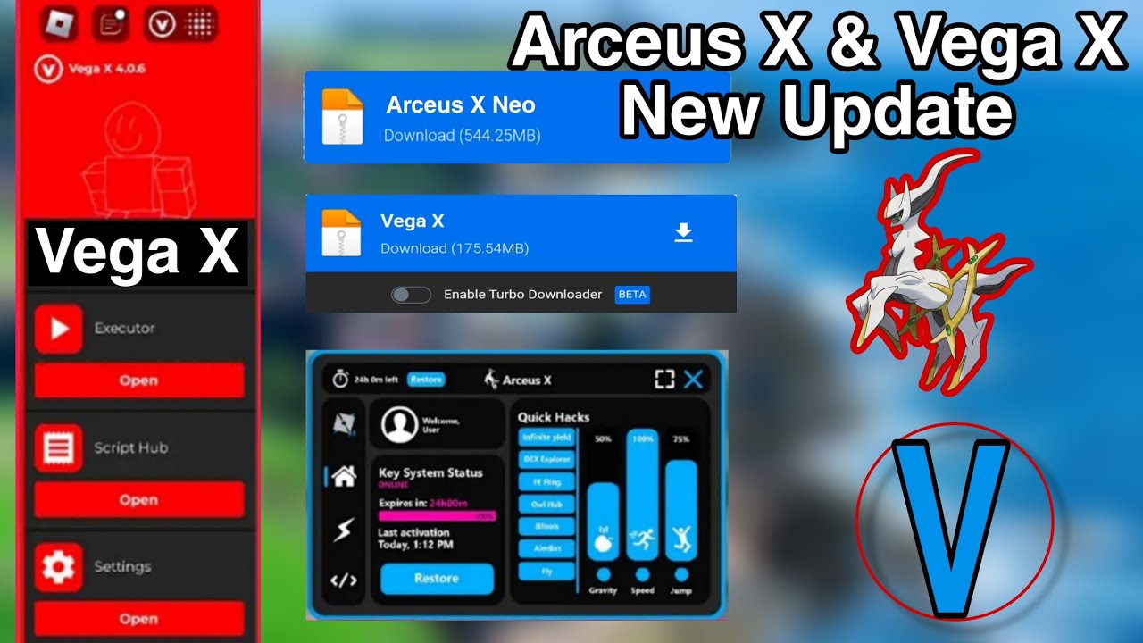 Vega X and Arceus X Mobile Executor New Update Released | Latest ...