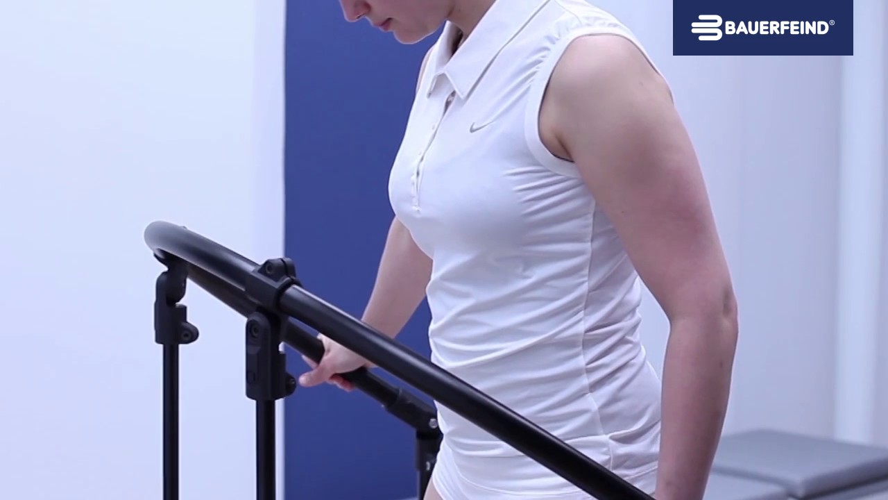 Bauerfeind Bas de compression made in germany - YouTube