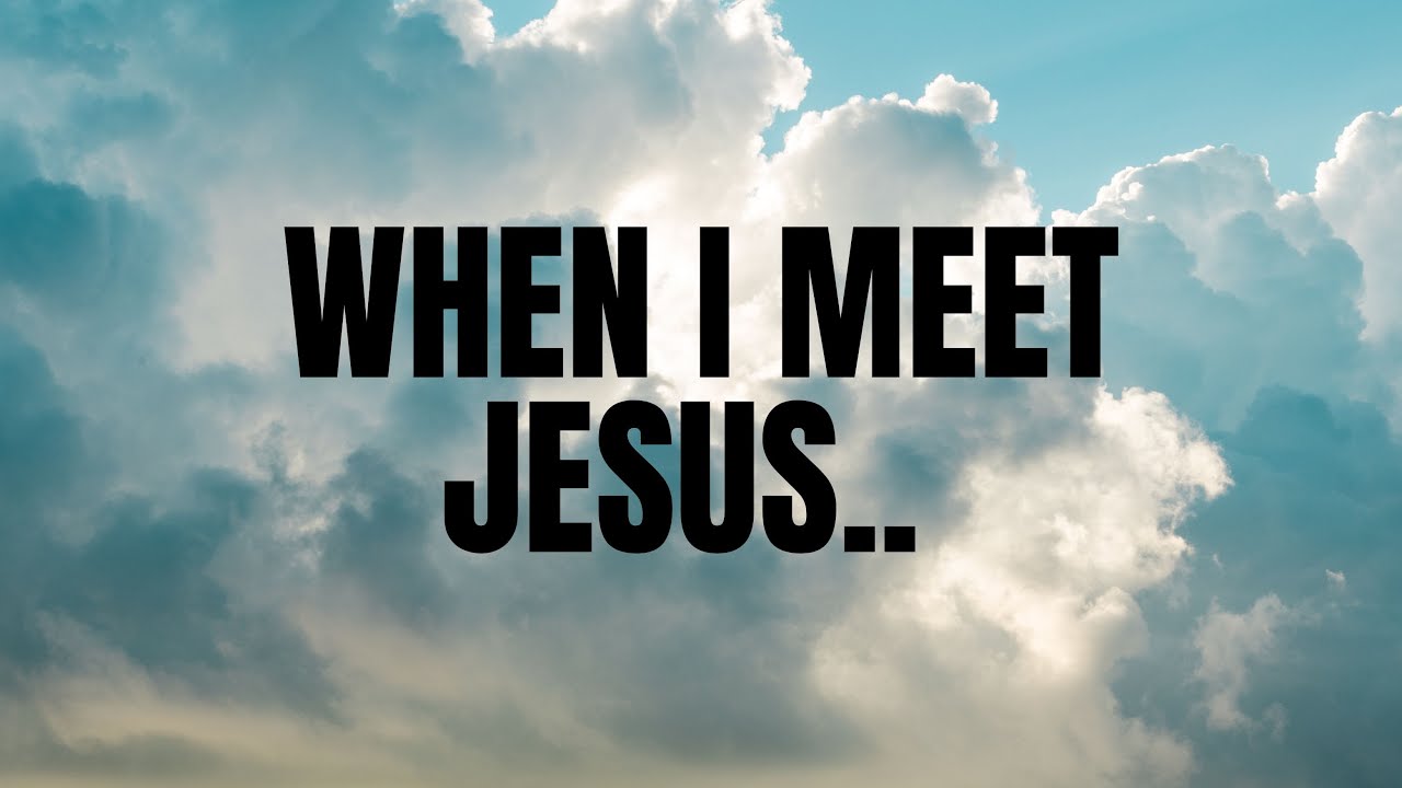 When I Meet Jesus.. - Pastor Bobby Mathew // 31 March 2024 - YouTube