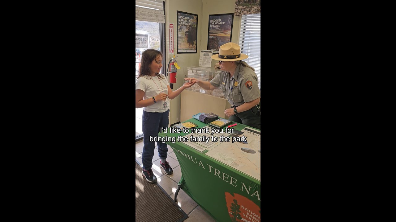 I earned my Junior Ranger badge at Joshua Tree National Park # ...
