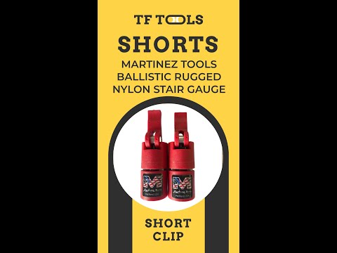 Martinez Tools Ballistic Rugged Nylon Stair Gauge | TF Team - YouTube