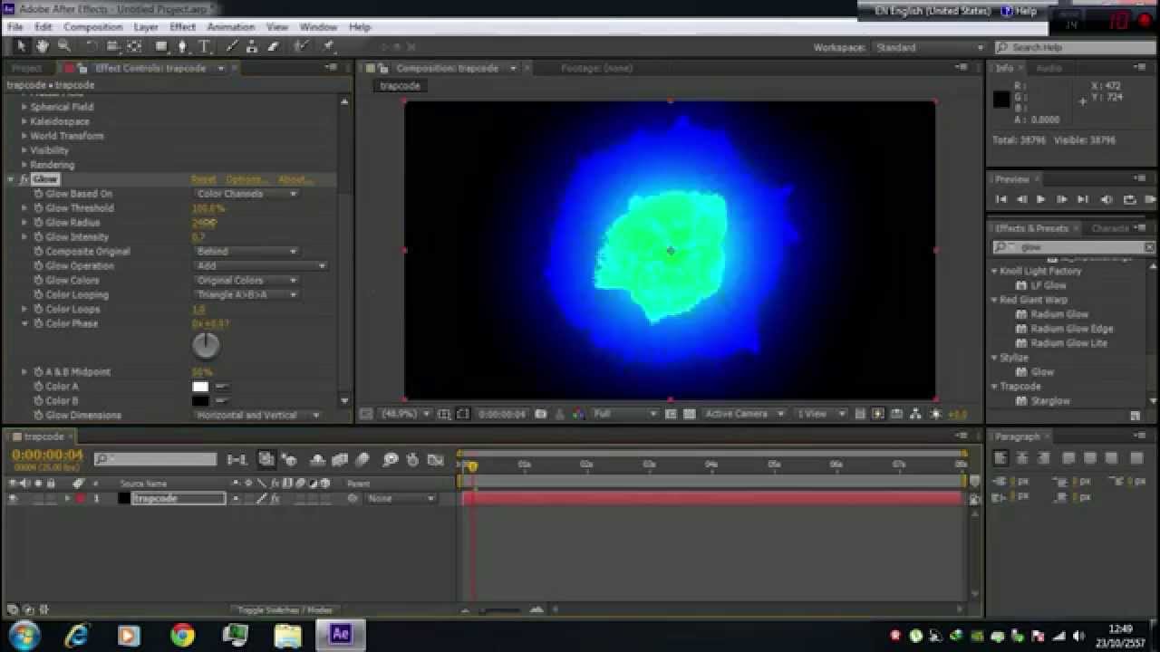 How to create "shockwave" with trapcode - YouTube