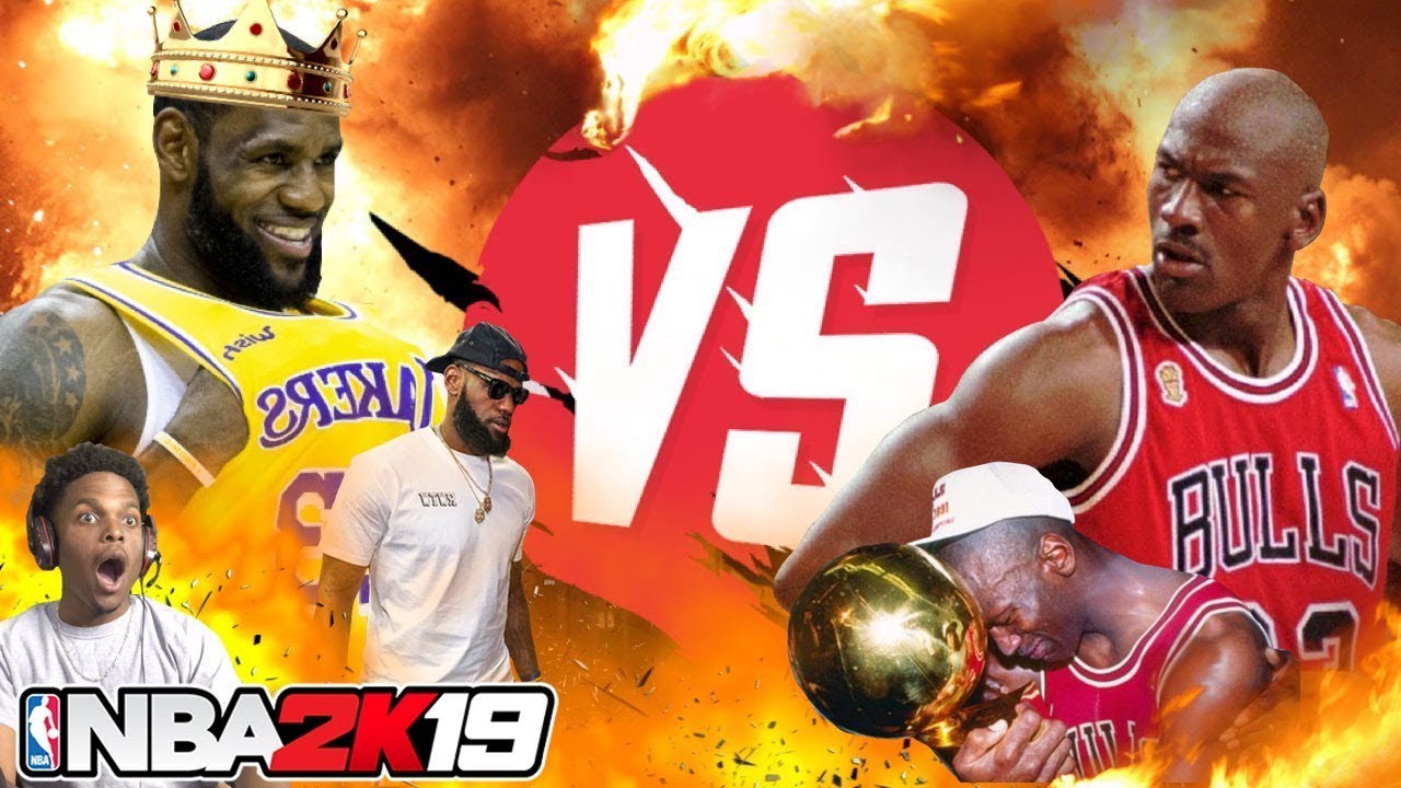 LEBRON JAMES VS MICHAEL JORDAN AT TERMINAL 23!! NBA 2K19 - YouTube