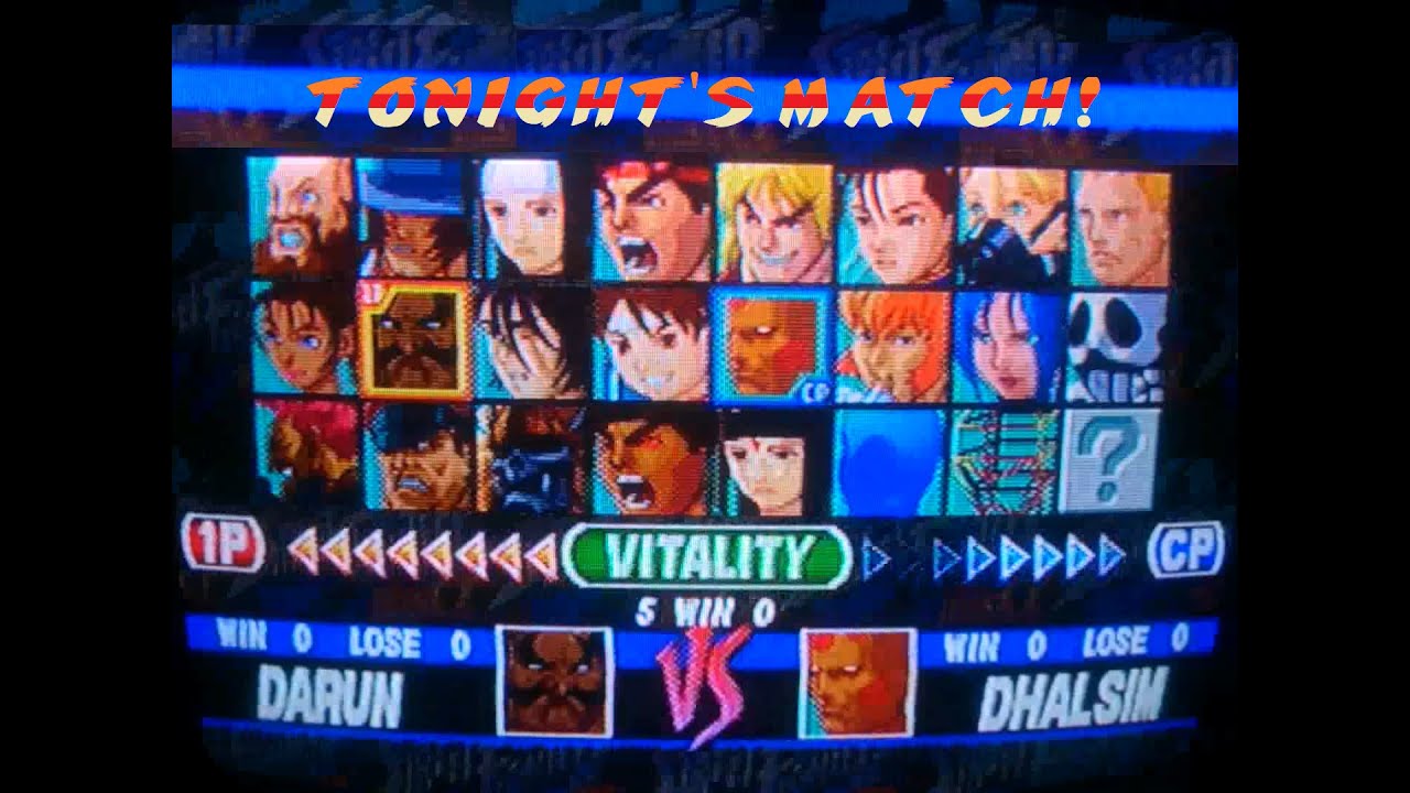 Street Fighter EX Plus Alpha (PS1) HEAT WIND: Darun Mister vs Dhalsim ...