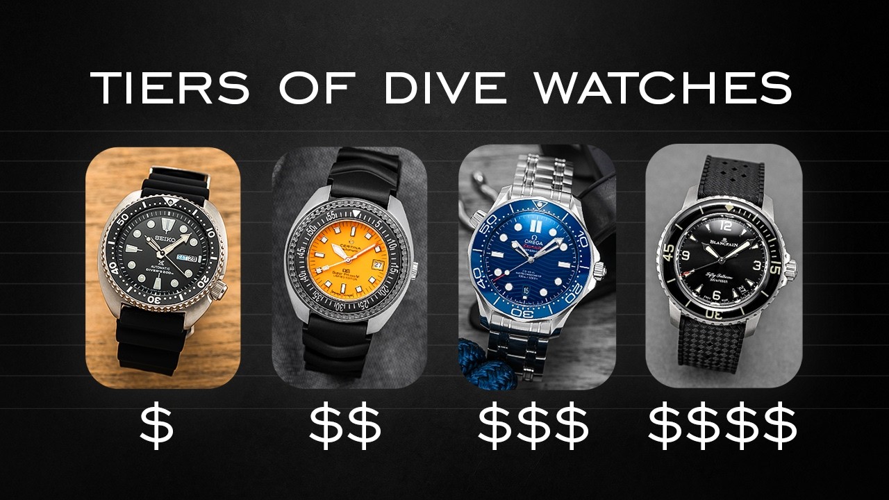 Understanding the Tiers of Dive Watches - YouTube