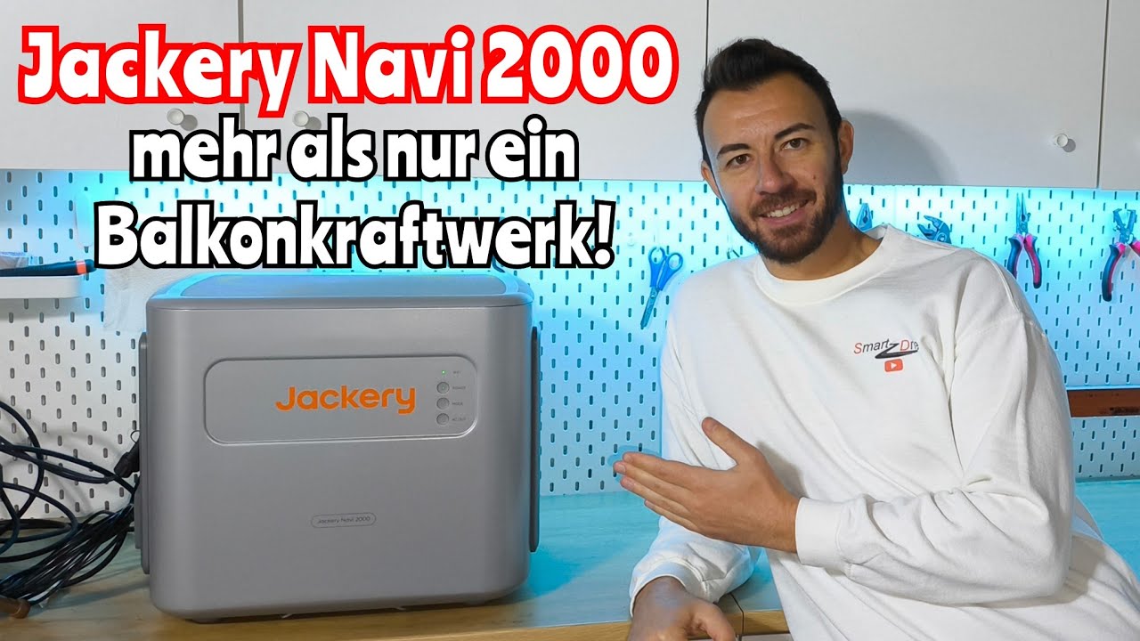 Jackery Navi 2000 DIY Solargenerator - bidrektionaler Hausspeicher mit integriertem ...