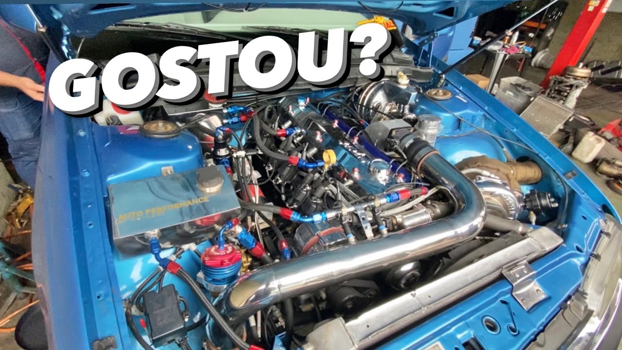 Omega 4.1 turbo forjado no Dinamometro motor tudo cromado - YouTube