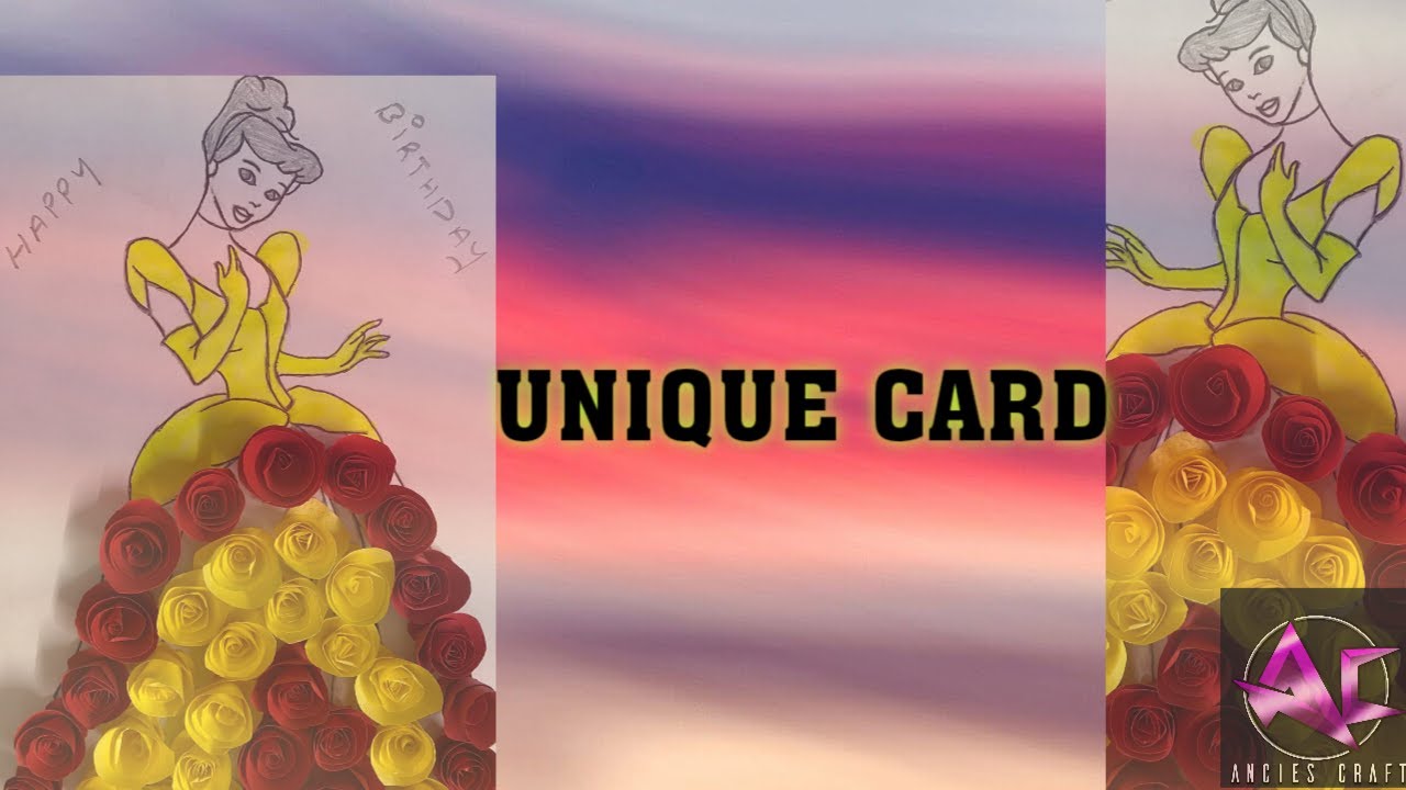 Unique and Beautiful cards for GIRLS # SIMPLE # EASY#@Ancies craft ...